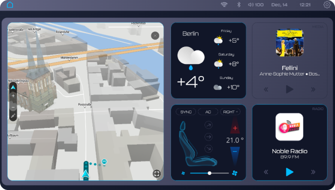 Showcasing Intellias Capabilities in Digital Cockpit and HMI